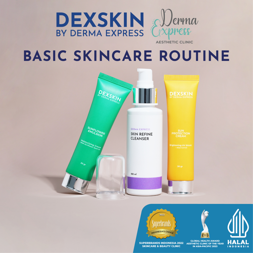 Jual DexSkin Basic Skincare Routine | Shopee Indonesia