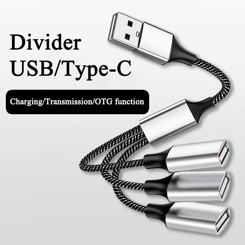 Jual USB expansion hub with one to multiple charging transfer USB ...