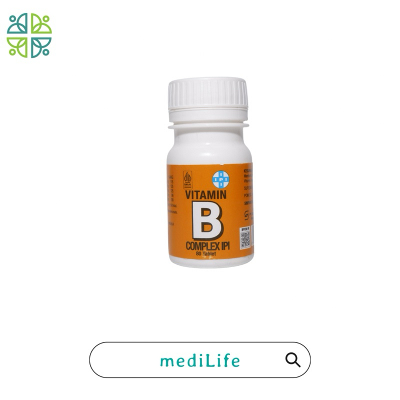 Jual VITAMIN IPI B COMPLEX ISI 80 TABLET | Shopee Indonesia