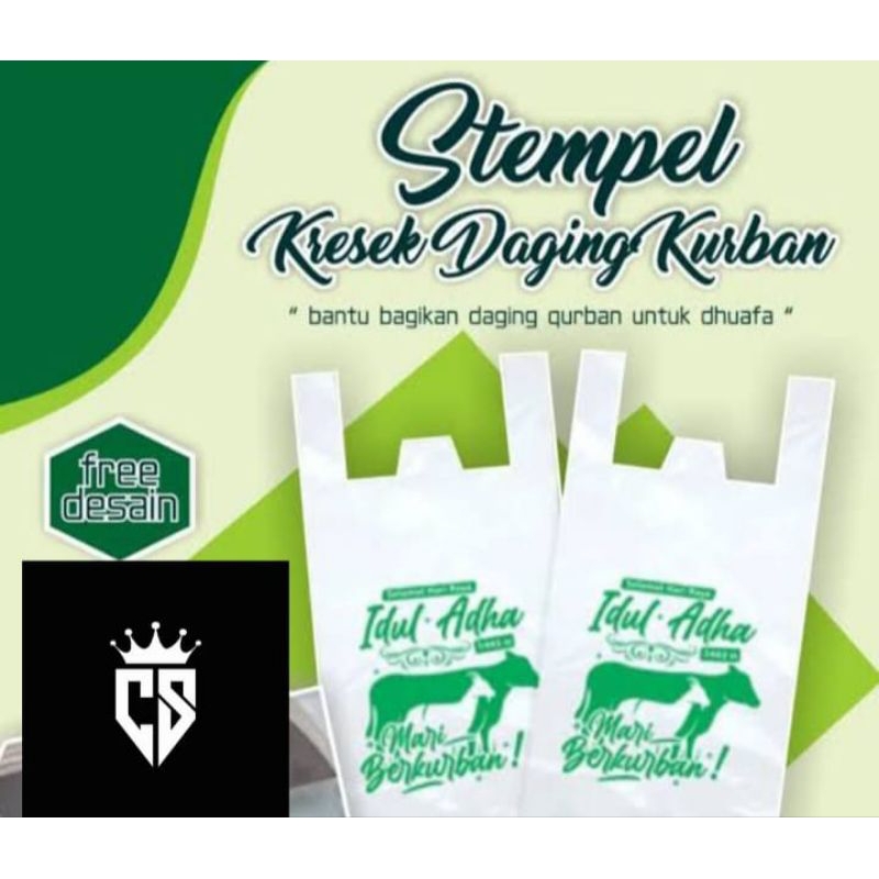 Jual 1 HARI JADI COD STEMPEL PLASTIK DAGING QURBAN KAYU PREMIUM NO (1 ...