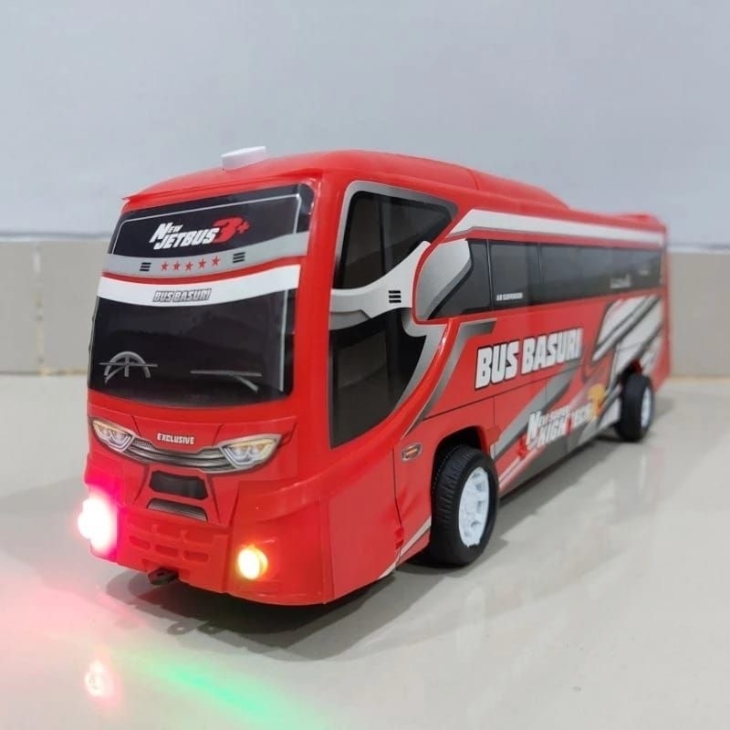 Jual Bisa COD!!Mainan Bus Basuri Klakson Telolet/Bus Viral Dilengkapi ...