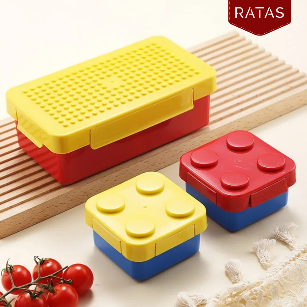 Jual LEGO SERIES Kotak Makan Lego/Lego Set Lunch Box/Lego Set Lunch ...