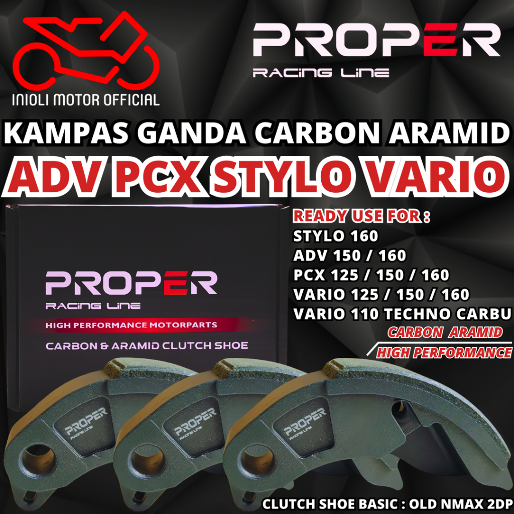 Jual KAMPAS GANDA PROPER RACING LINE ADV PCX VARIO FI ESP 125 150 160 ...