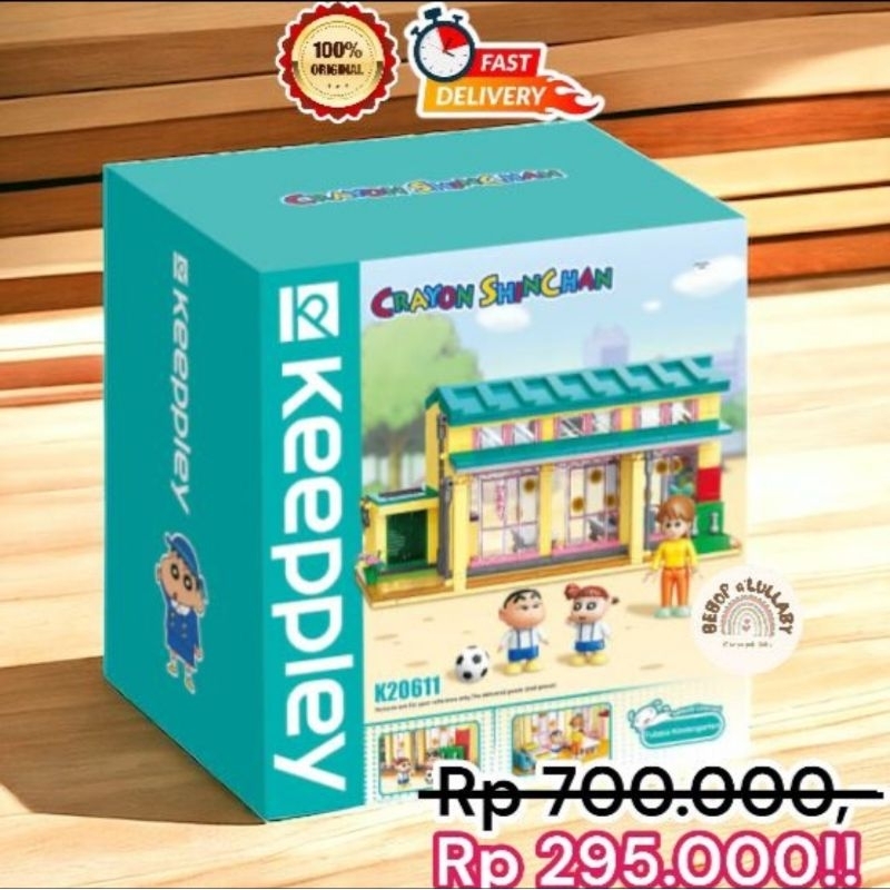 Jual KEEPPLEY SHINCHAN FUTABA KINDERGARTEN shincan sekolah lego bricks ...