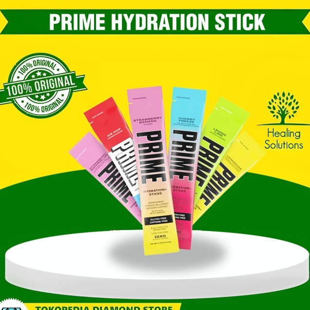 Jual PRIME Hydration Stick Electrolyte Powder By Logan Paul x KSI ORI ...