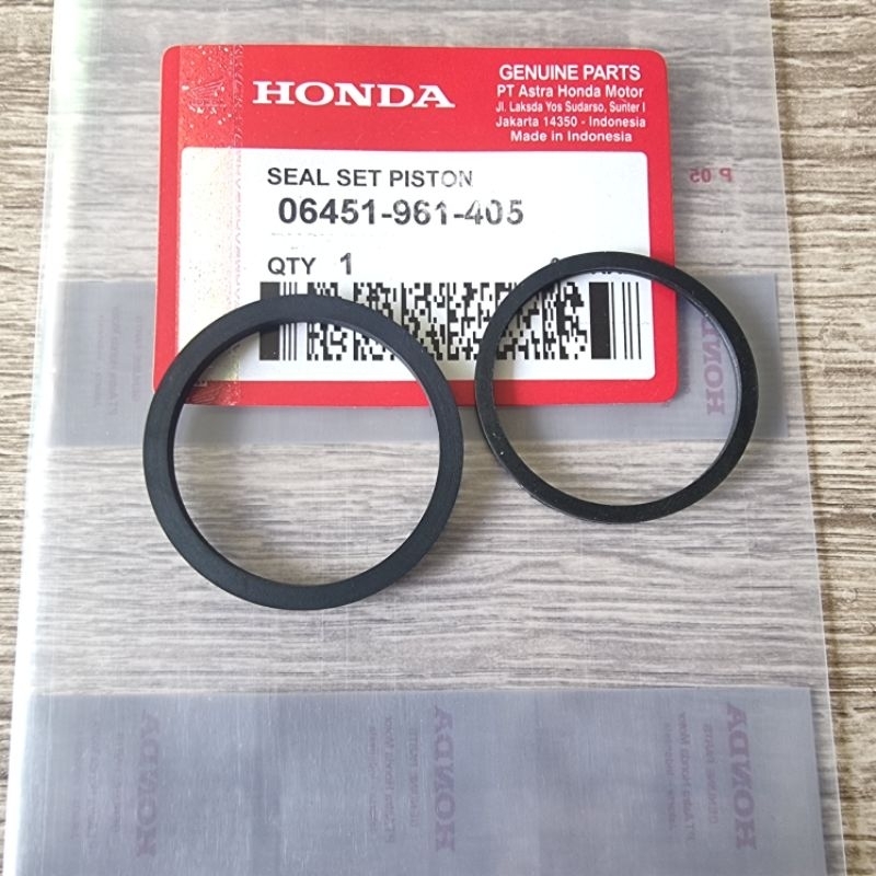 Jual Oring Seal kaliper kepala babi piston Honda beat scoopy spacy genio vario pcx adv original ...