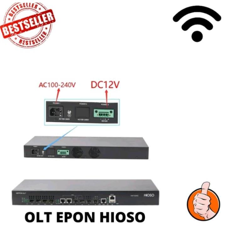 Jual OLT HIOSO 4 PON HA7304V-ADC EPON NEW | Shopee Indonesia