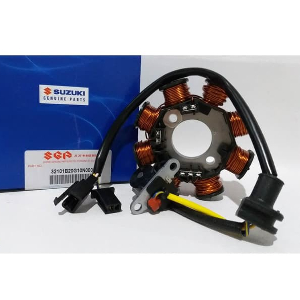 Jual SPUL STATOR / SPUL COMP SHOGUN 125 LAMA [32101-B20G10N000] | Shopee Indonesia