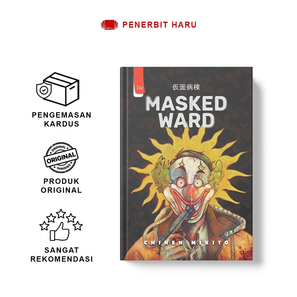 Jual Novel MASKED WARD Chinen Mikito Penerbit Haru Buku Misteri ...