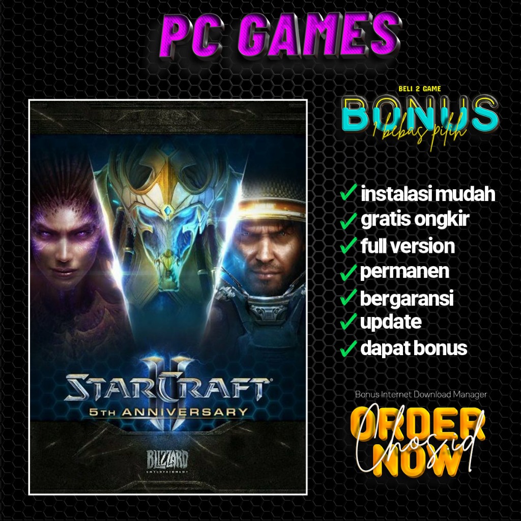 Jual StarCraft II The Complete Collection | Game PC - Laptop | Shopee ...