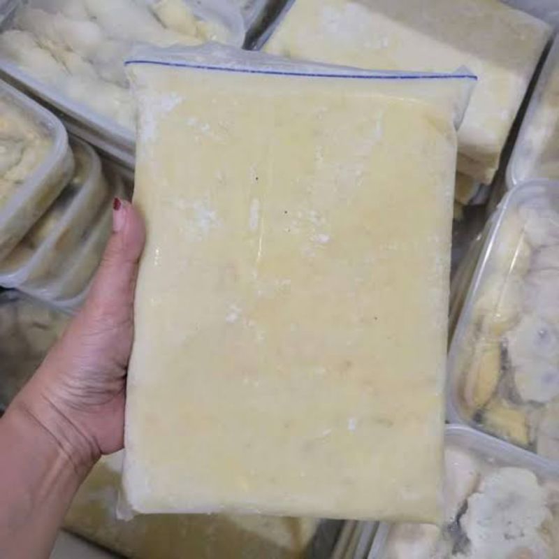 Jual Daging Durian Beku klip biru 1kg | Shopee Indonesia