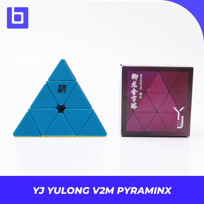 Jual Cube Pyraminx Yj Yulong V2M Pyraminx Magnetic Stickerless Original ...