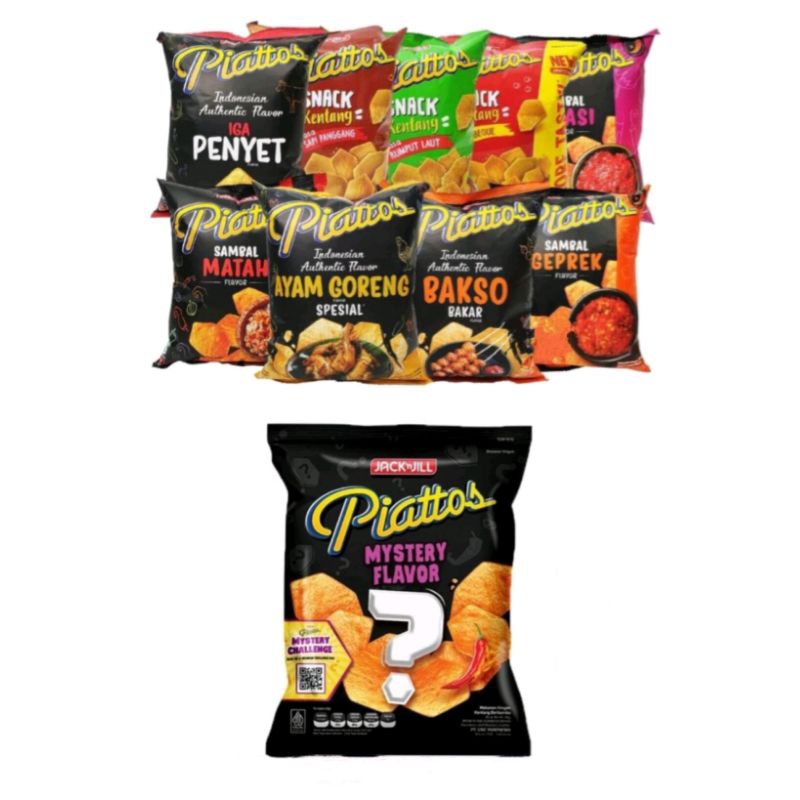 Jual Piattos Snack Kentang Aneka Rasa 68gr / Piattos / Rumput Laut ...