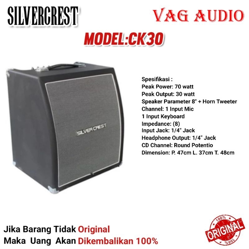Jual AMPLY KEYBOARD SILVERCREST CK30 | Shopee Indonesia
