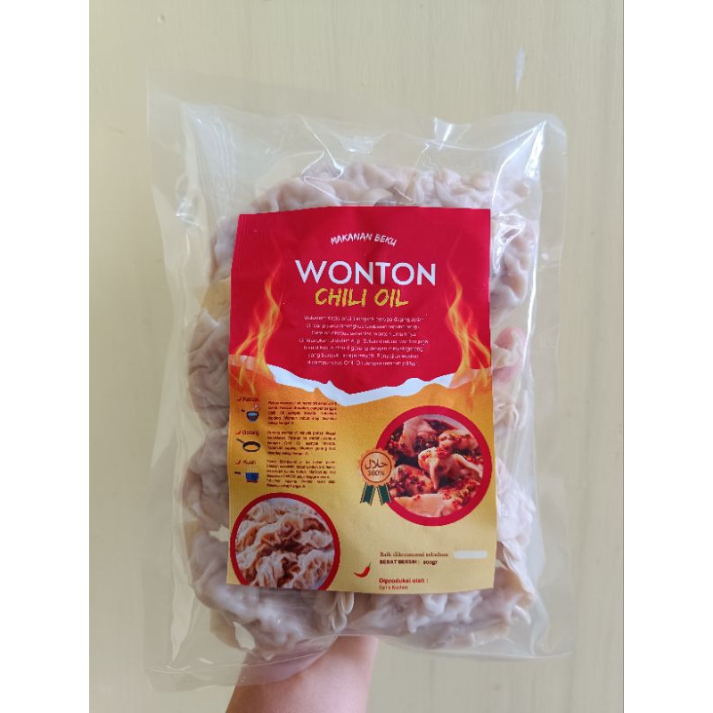 Jual FROZEN WONTON/FROZEN FOOD/WONTON/GYOZA/PREMIUM/WONTON SIAP MAKAN ...