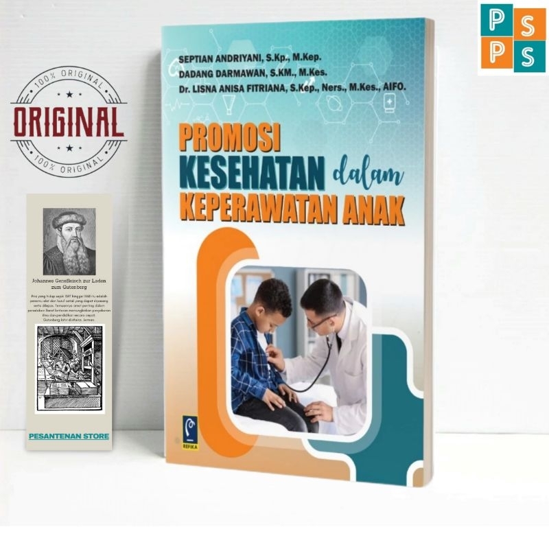 Jual Buku Promosi Kesehatan Dalam Keperawatan Anak - Septian Andriyani - RFK24 | Shopee Indonesia