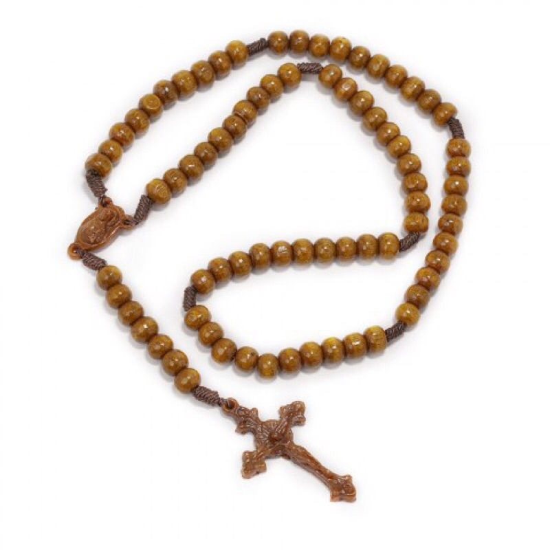 Jual Rosario Kayu 77 Kali Bapa Kami Kualitas 8mm - Y109 | Shopee Indonesia