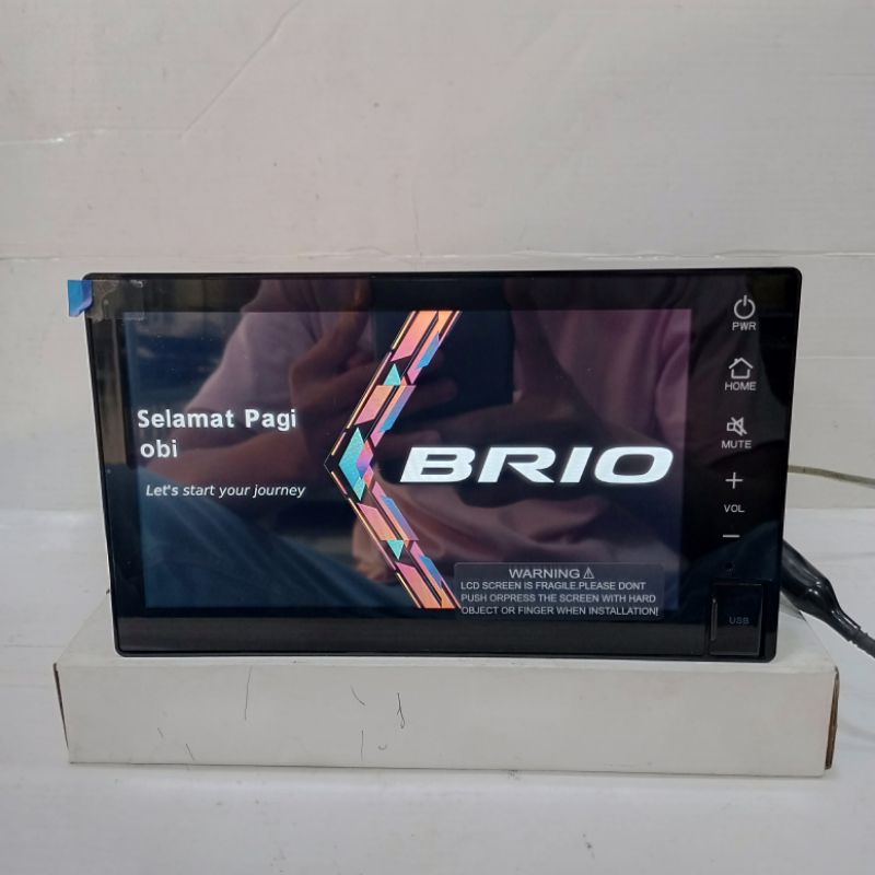 Jual head unit original Honda Brio satya 2024 / tape original brio ...