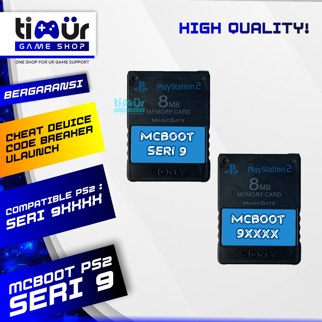 Jual Memory Card Free MCboot MC PS2 Slim Harddisk Tanpa IC Matrix Seri 9 | Shopee Indonesia