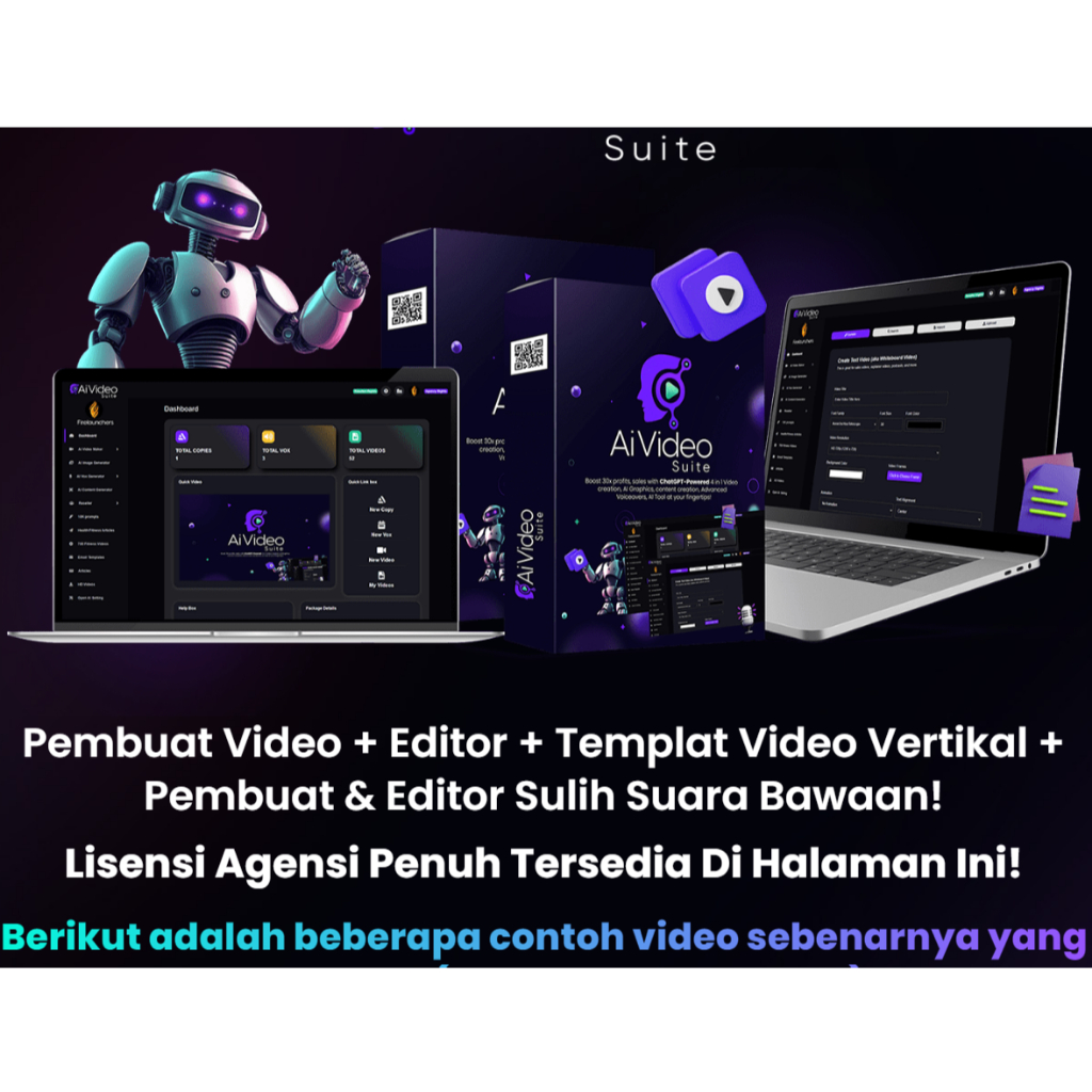 Jual AiVideoSuite [LIFETIME] - Aplikasi Pembuat Video Canggih yang Ditenagai oleh GPT-4 | Shopee ...