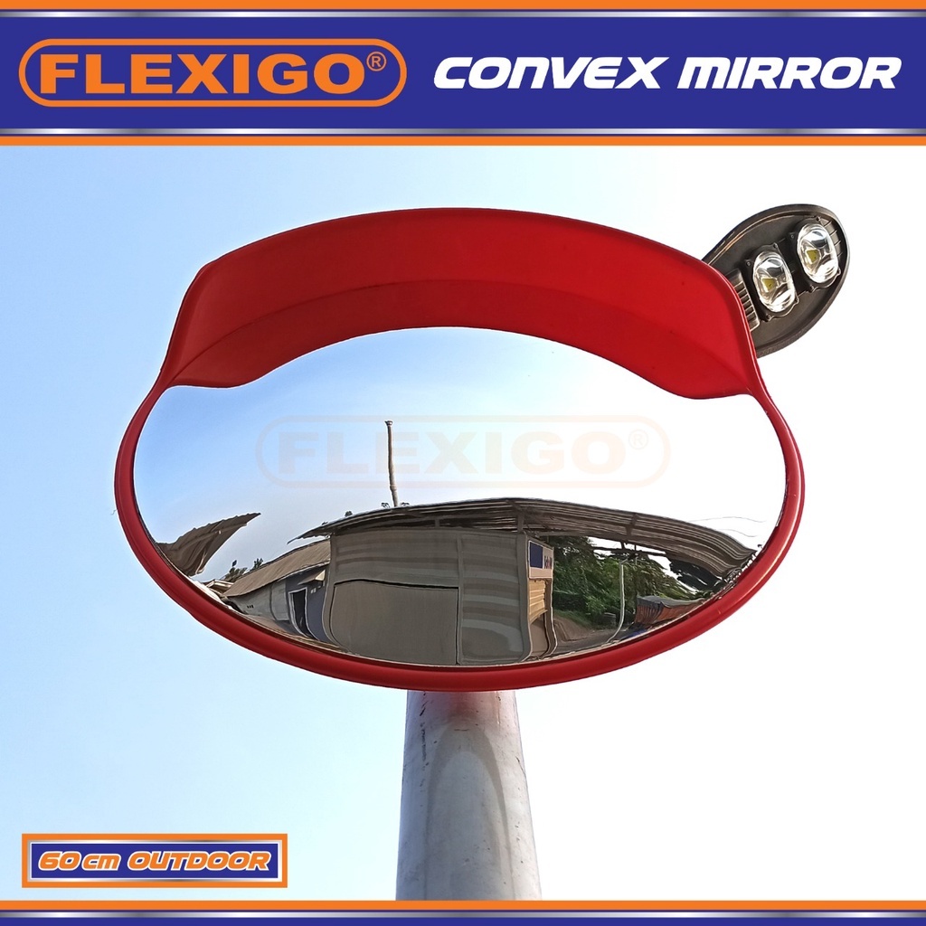 Jual Convex Mirror 60 cm Kaca Cermin Cembung Simpang Jalan Outdoor ...
