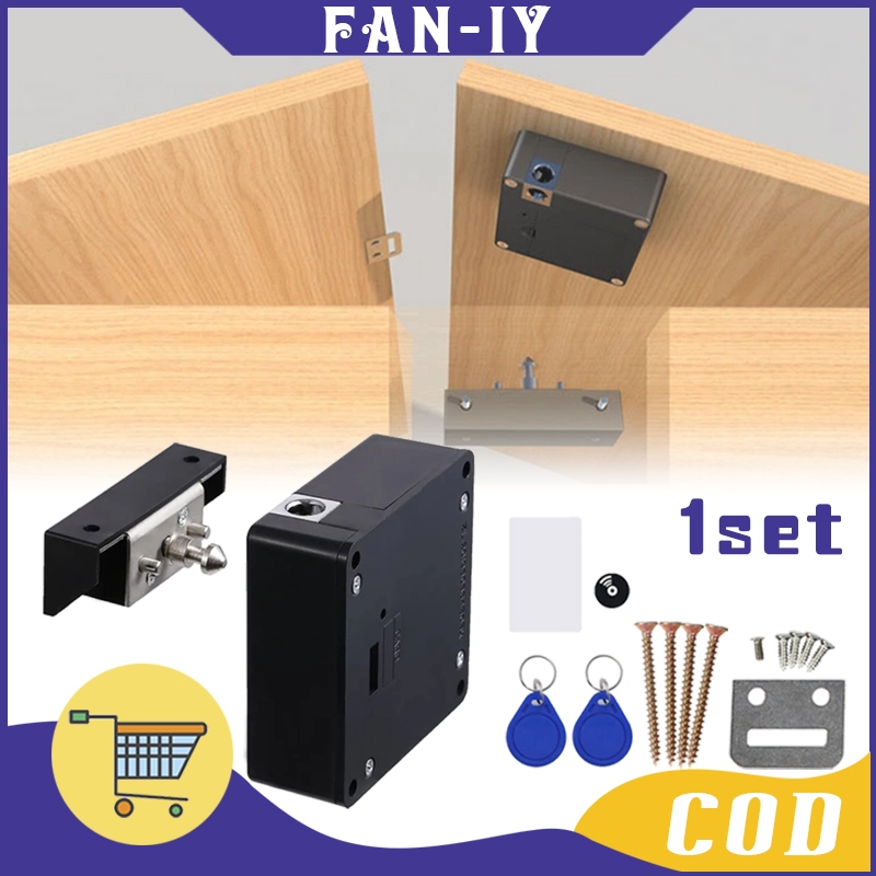 Jual 1Set Smart Cabinet Lock Kunci Lemari Otomatis Drawer Lock Dengan ...