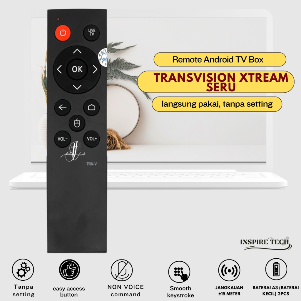 Jual Remot Remote TV BOX XTREAM SERU TRANSVISION android box | Shopee ...