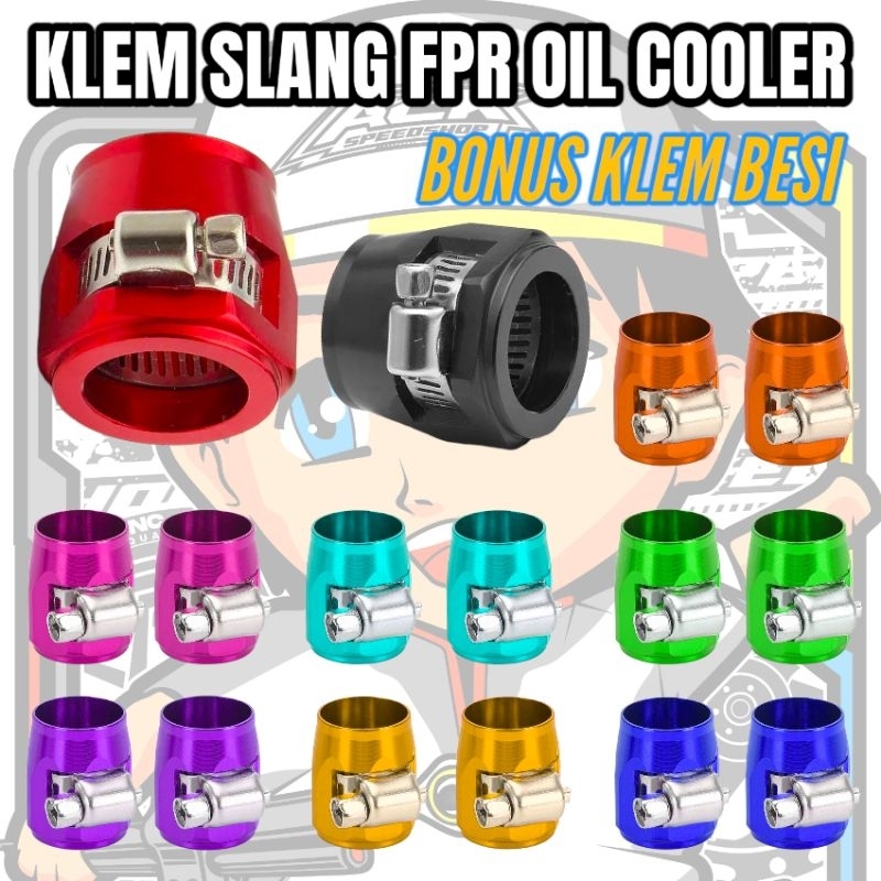 Jual Klem selang fpr oil cooler / Klem slang fpr / klem slang cnc ...