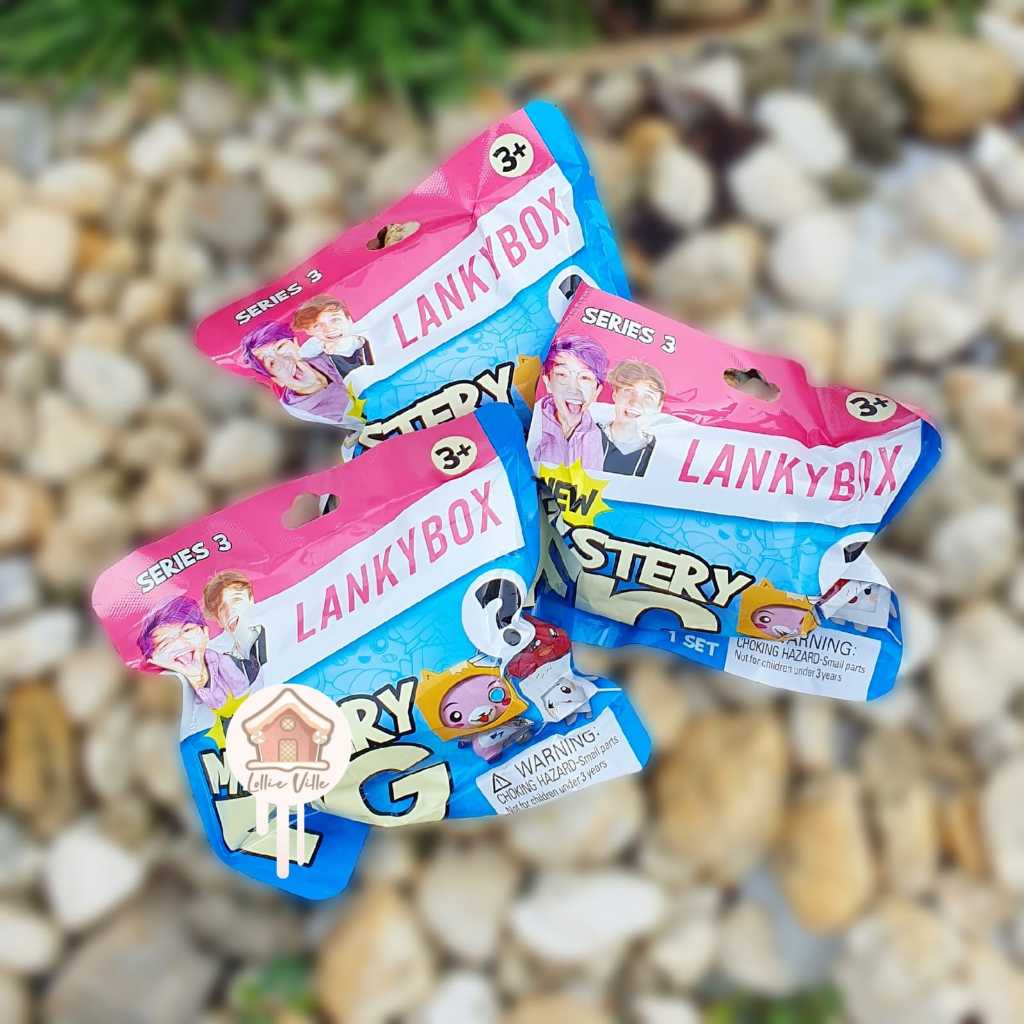 Jual LankyBox Mystery Fig Glow in the Dark Mini Figure Series 3 ...