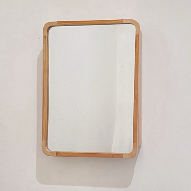 Jual CURVE CABINET MIRROR - CERMIN KOTAK DENGAN NAKAS PENYIMPANAN - RAK ...