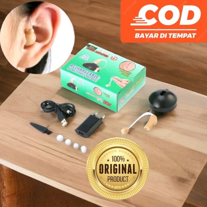 Jual Alat pendengaran charger telinga orang tua hearing aid ultra | Shopee Indonesia