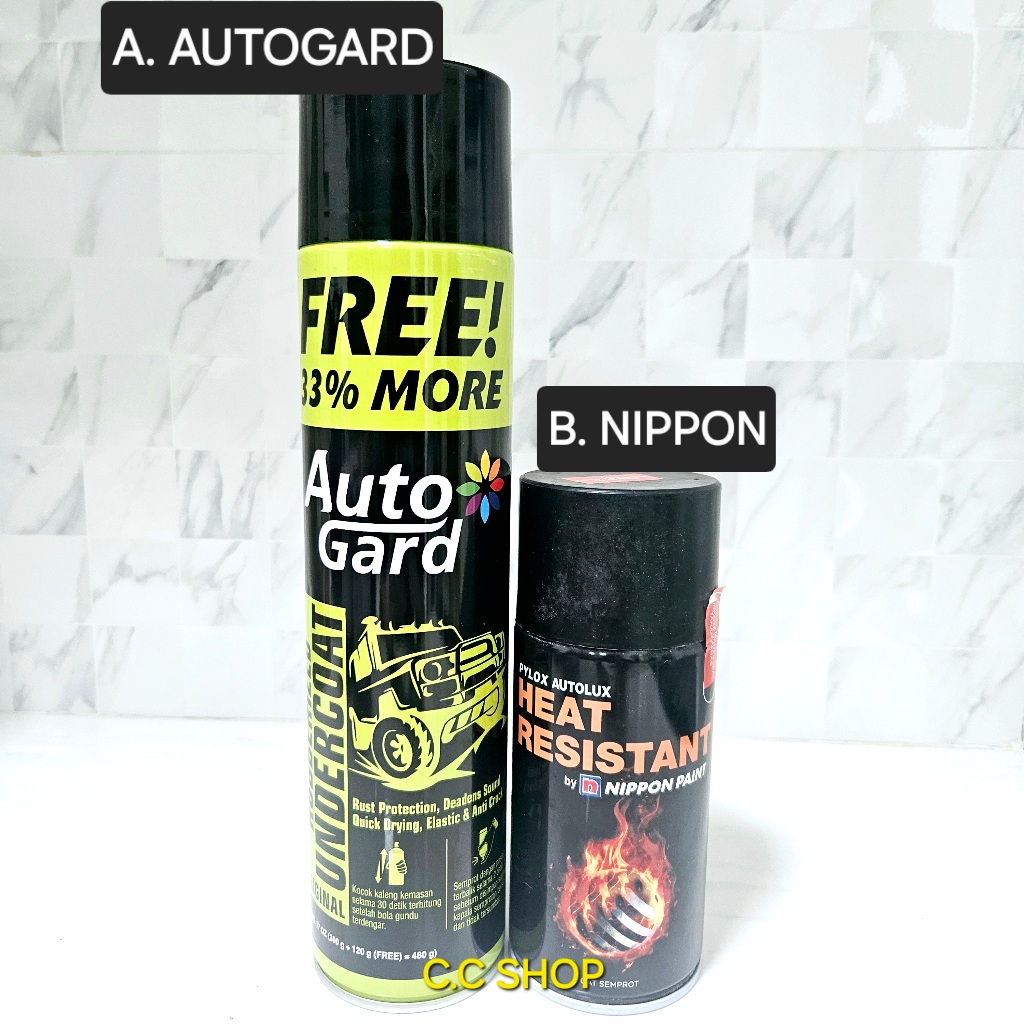 Jual Flintkote Spray Autogard 480gr Nippon 300cc / Flinkote Pylox ...