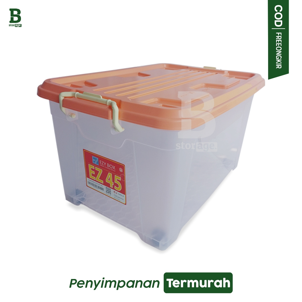 Jual Box Container Ezy CB 45 Liter - Box Penyimpanan Multifungsi Dengan ...