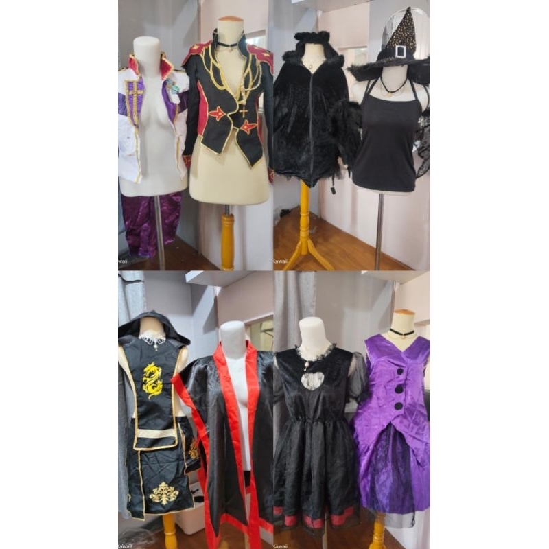 Jual kostum baju halloween / maid costume / baju suster / baju karakter ...
