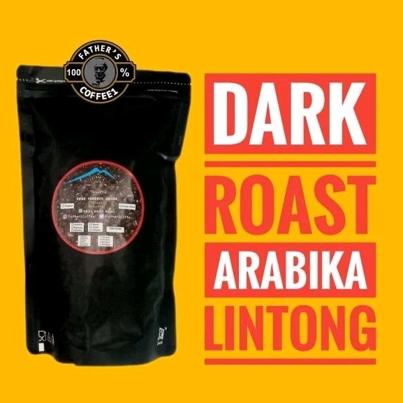 Jual Dark Roast Kopi Arabika Lintong ( Coffee Arabica LINTONG Dark ...