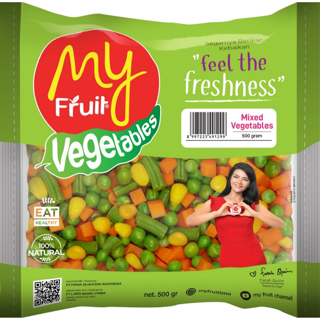 Jual My Fruit - Vegetable - Mix Vegetable 500 gr | Shopee Indonesia