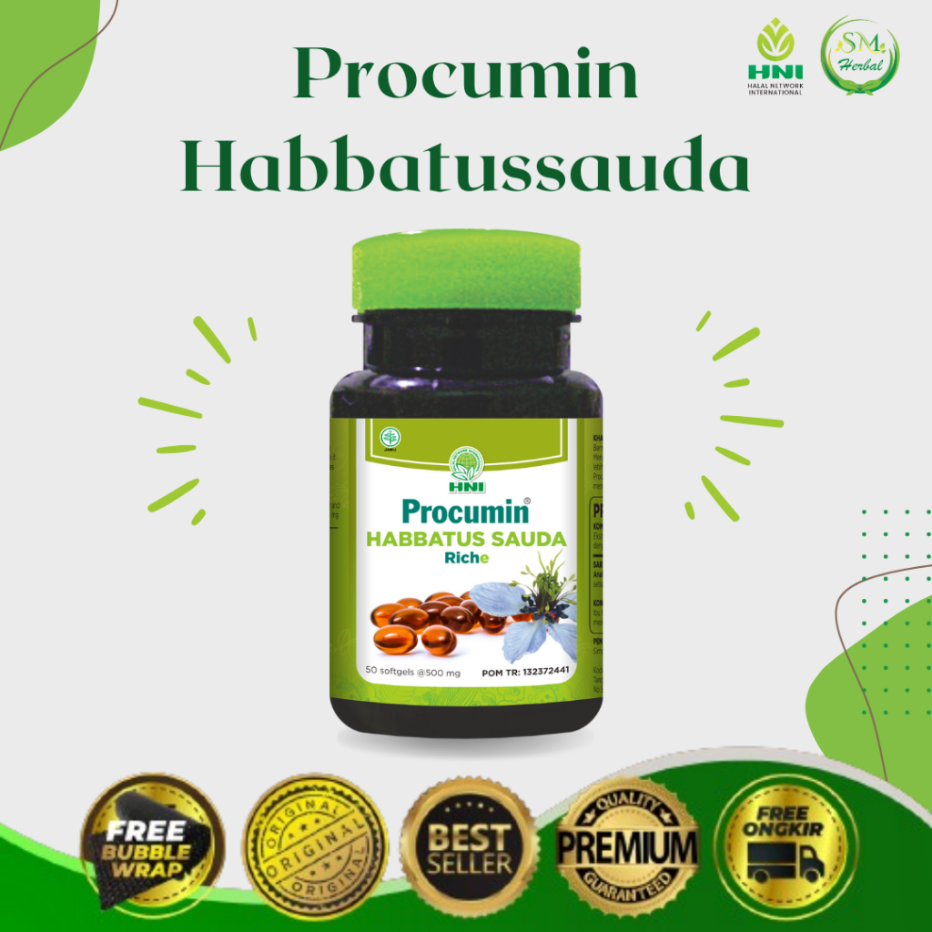Jual Procumin Habbatussauda HNI Rich E | daya tahan tubuh, kesehatan ...
