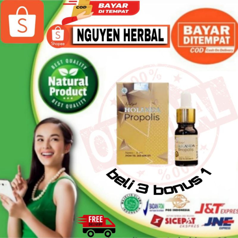 Jual PROPOLIS HOLANDA BPOM 100% asli herbal ( obat asam urat kolesterol ...