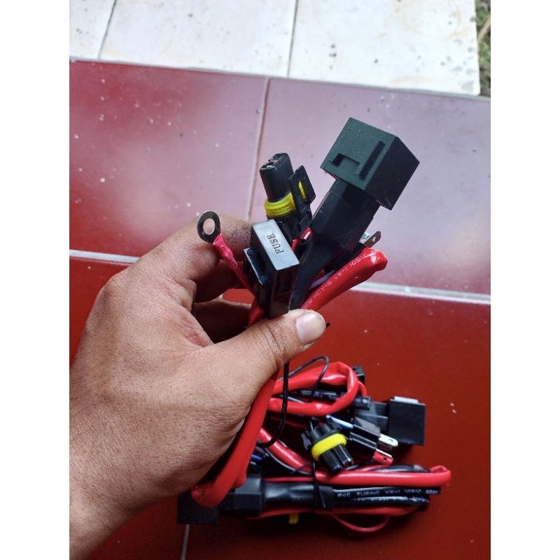 Jual relay set hid biled untuk motor | Shopee Indonesia