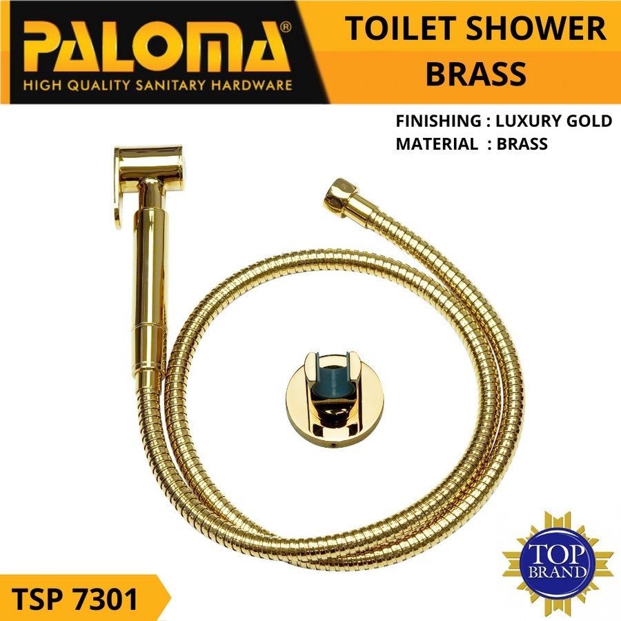 Jual PALOMA TSP 7301 Toilet shower jet washer WC GOLD PVD (EMAS ...