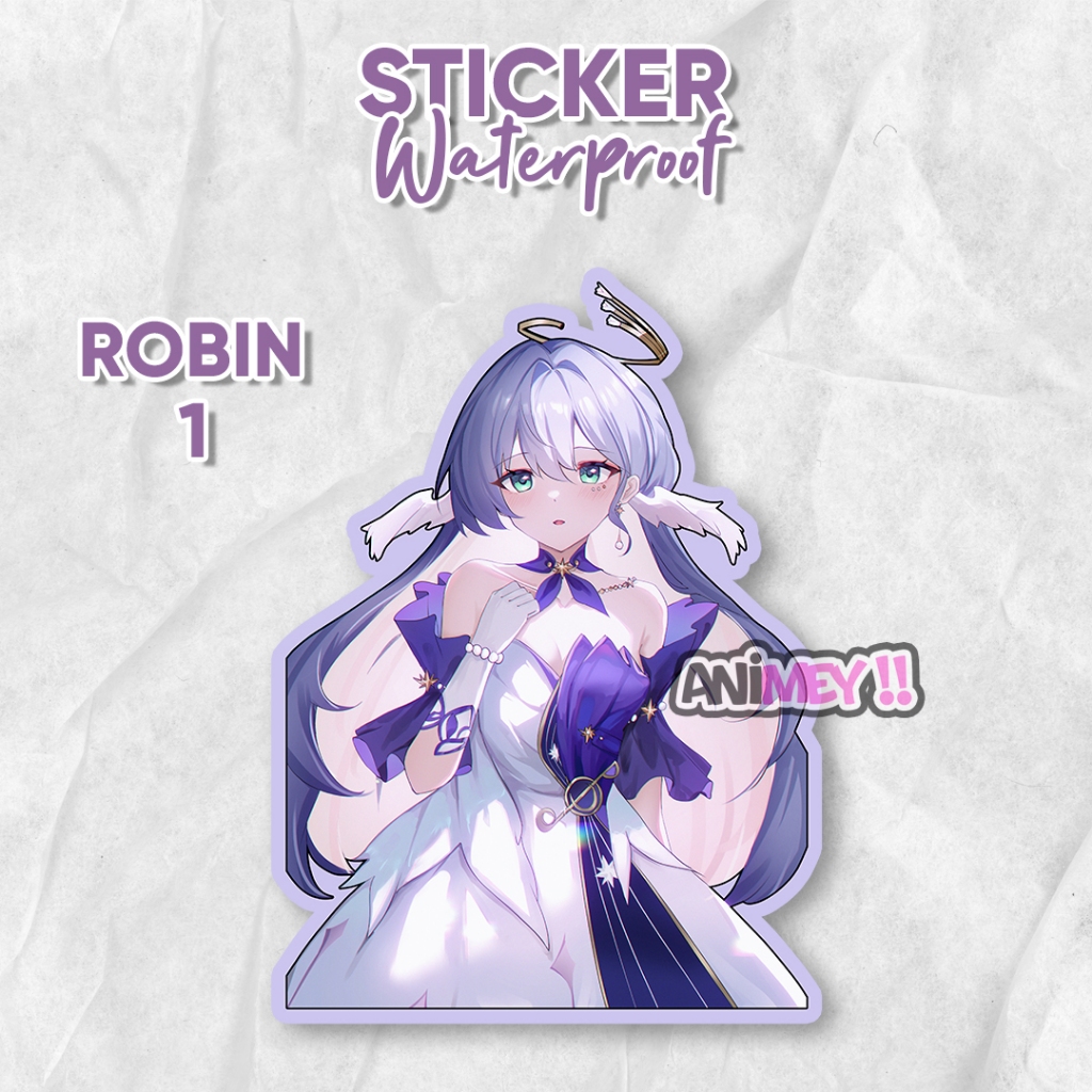 Jual Stiker Robin Honkai Star Rail / Sticker Anime Waterproof | Shopee ...