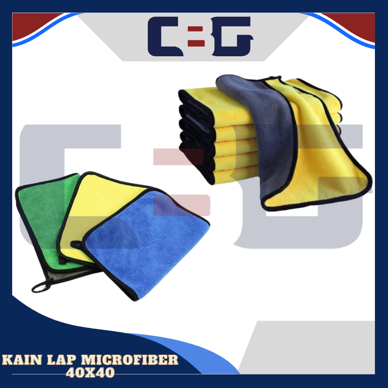 Jual Kain Lap Edgeless Microfiber poles kompon wax | Shopee Indonesia