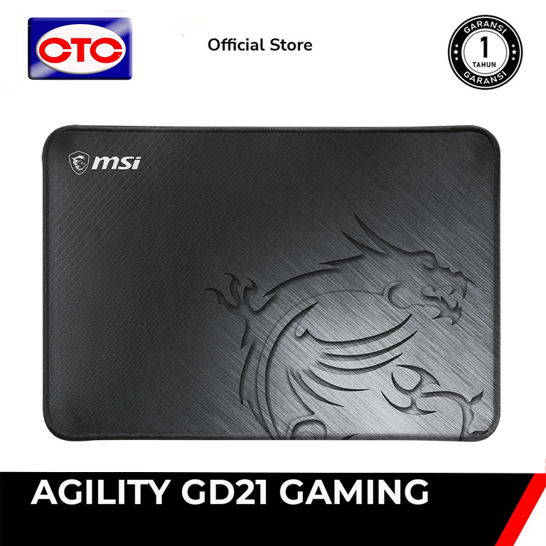 Jual MSI AGILITY GD21 Gaming Mousepad | Shopee Indonesia
