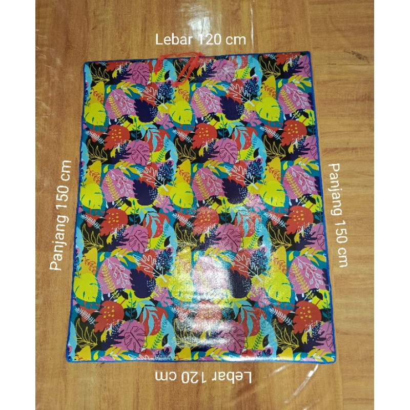 Jual TIKAR PLASTIK / KARPET PLASTIK / KARPET EVA / KARPET SPON PIKNIK TIPIS 120cm × 150cm dan ...