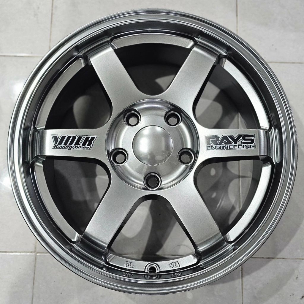 Jual velg mobil ring 16 Te37 pcd 5x114,3 velg racing ertiga,L300,innova ...