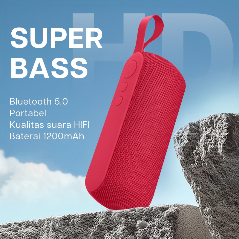 Jual Yulozea Speaker Bluetooth Subwoofer Music Speaker Bass Stereo ...