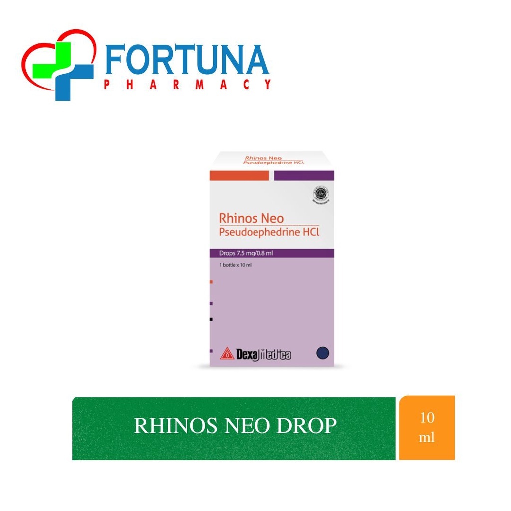 Jual RHINOS NEO DROPS | 10 ml | Obat Flu & Pilek Untuk Bayi dan Anak ...