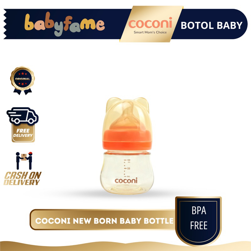Jual COCONI NEW BORN BABY BOTTLE | BOTOL DOT FOR NEW BORN | Shopee ...
