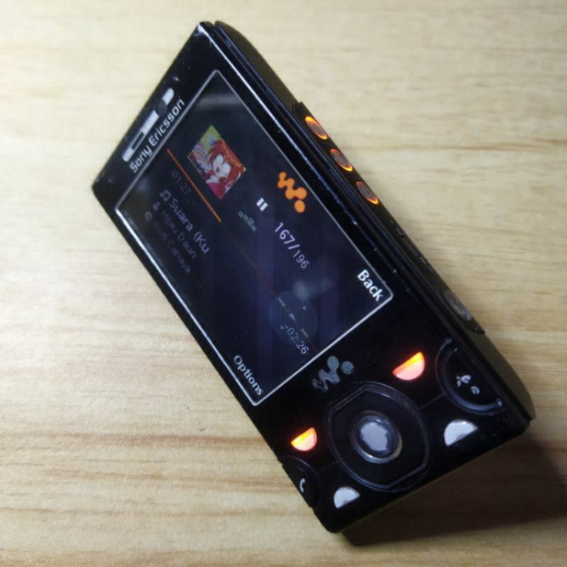 Jual Sony Ericsson W995 aka HIKARU black original not W705i W980i W595 ...