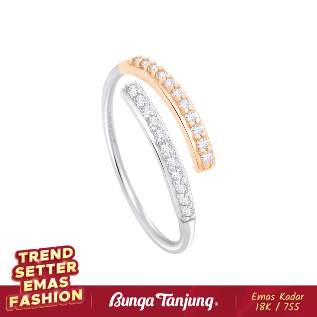Jual CRISS CROS SERIES CINCIN - SDW GOLD - EMAS 18K - Bunga Tanjung ...